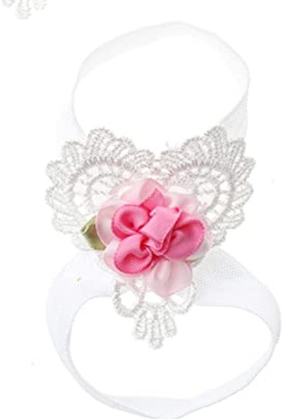 Çiçekli Saç Bandı & Ayak Tokası