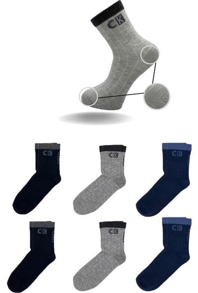 Belyy Socks 6'lı Spor Erkek Çorabı Belyy Socks 6'lı Spor Erkek Çorabı