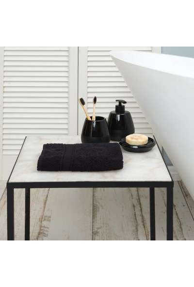 Karaca Home Daily Soft Siyah %100 Pamuk Havlu 50X90 cm