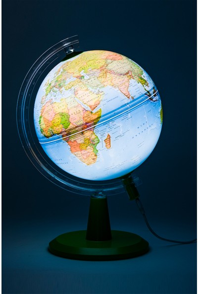 Gürbüz Yayınları Işıklı Fiziki Dünya Küresi Modern Seri 20 cm USB Kablo Hediyeli Gürbüz Yayınları Işıklı Fiziki Dünya Küresi Modern Seri 20 cm USB Kablo Hediyeli