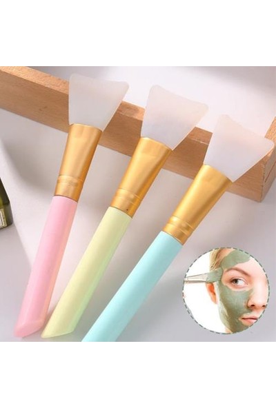 Yüz Maskesi - Krem Sürme Fırçası Silikon 2 Li