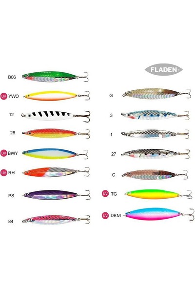 Fladen Nidingen Lüfer Kaşik 22 G Renk Kodu: 84 Fladen Nidingen Lüfer Kaşik 22 G Renk Kodu: 84