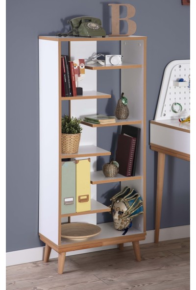 Bubu Home Retro Kitaplık Bubu Home Retro Kitaplık