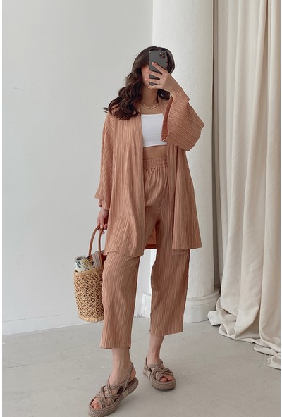 MyLove Piliseli Salaş Takım Camel