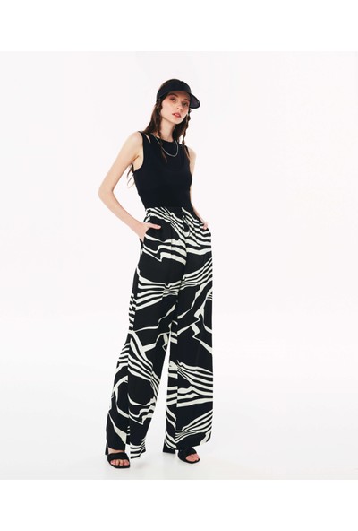 Zebra Desen Pantolon