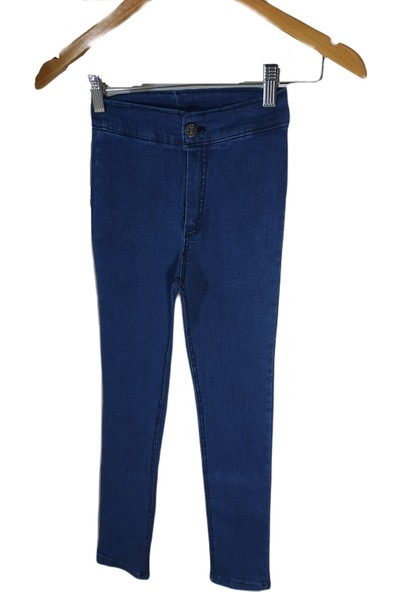 Kız Çocuk Kot Pantolon Likralı