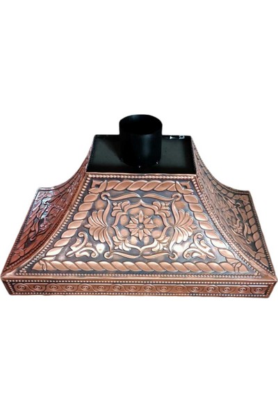 Ankun Bakır Davlumbaz - 90 Cm- Çay Kazanı