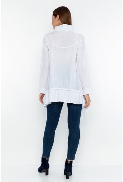 T'Dee T'dee-Mix Colour Bluz Beyaz T'Dee T'dee-Mix Colour Bluz Beyaz