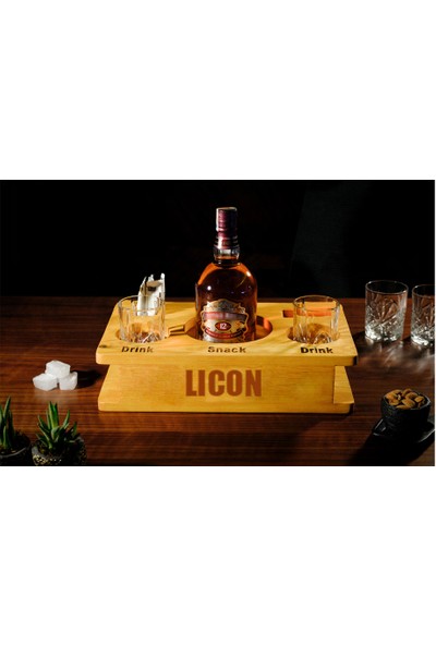 Kalem Mağaza Yiyecek İçecek Standı Ahşap Sunumluk