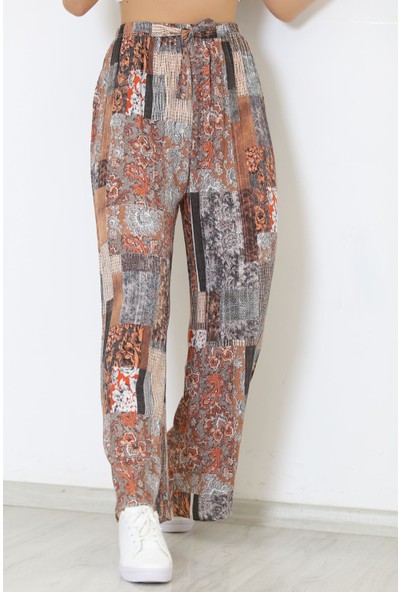 Dokuma Pantolon Desenlikahve - 1233.1095.