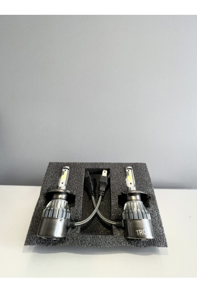 Trg H4 LED Xenon Far Yeni Nesil Şimşek Etkili LED ZENON 10.000 Lümen ve Kar Beyaz Rengi Soğutuculu Trg H4 LED Xenon Far Yeni Nesil Şimşek Etkili LED ZENON 10.000 Lümen ve Kar Beyaz Rengi Soğutuculu