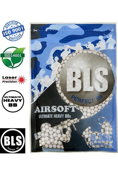 BLS Ultımate Heavy Aırsoft Bb 0.36G - 1000 Adet BLS Ultımate Heavy Aırsoft Bb 0.36G - 1000 Adet