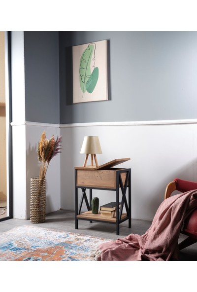 Lulu Home Nova Sandıklı Sehpa Yan Sehpa Lulu Home Nova Sandıklı Sehpa Yan Sehpa