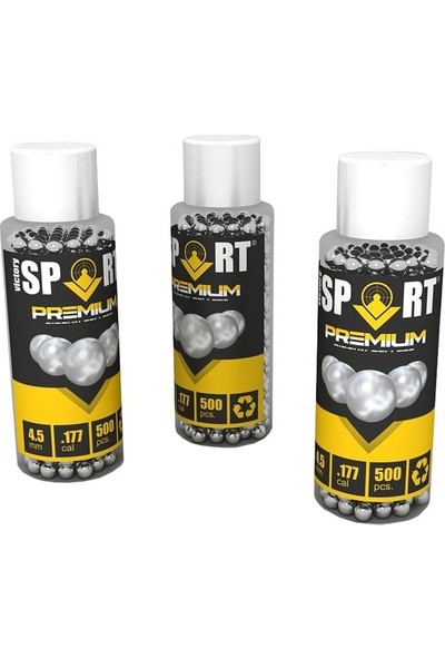 Victory Sport V.sport Premium 4,5 mm Çelik Bilye 1/500(72) Şişe