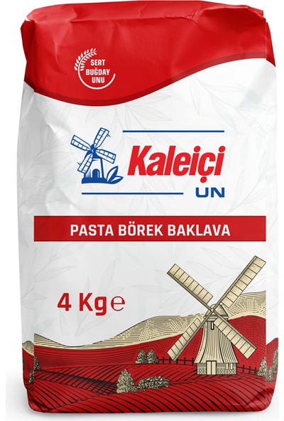 Kaleiçi Un Pasta Börek Baklavalık 4 kg Kaleiçi Un Pasta Börek Baklavalık 4 kg
