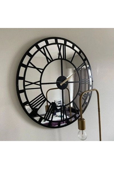 Sırayn Tasarım Dekoratif Aynalı Duvar Saati