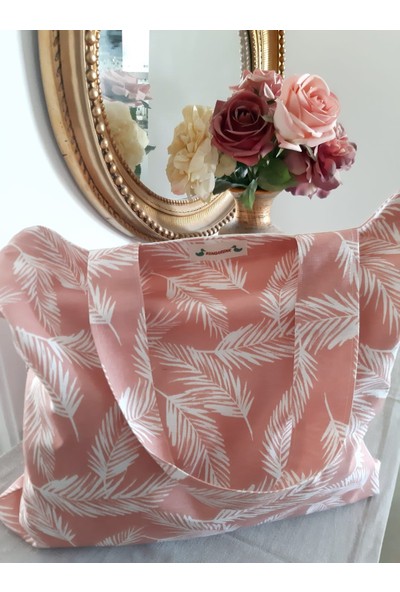 Duck Kumaş Deve Tabanı Desenli Pembe Büyük Tote Bag - Astarlı Kadın El ve Omuz Çantası,plaj Çantası,tote-Bag,kadın Çantası Duck Kumaş Deve Tabanı Desenli Pembe Büyük Tote Bag - Astarlı Kadın El ve Omuz Çantası,plaj Çantası,tote-Bag,kadın Çantası