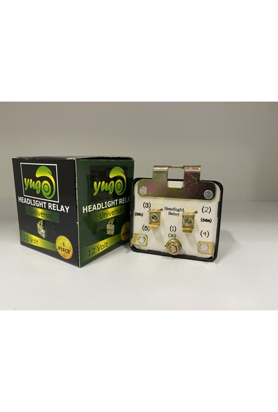 Serkay Oto 12V Far Rolesi Çift Platin Serkay Oto 12V Far Rolesi Çift Platin