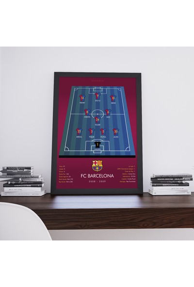 Kaynock Barcelona 08/09 Sezonu, Lionel Messi, Futbol, Poster Tablo Kaynock Barcelona 08/09 Sezonu, Lionel Messi, Futbol, Poster Tablo