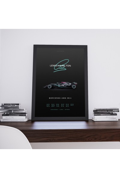 Kaynock Lewis Hamilton, Mercedes, Formula 1 Poster Tablo Kaynock Lewis Hamilton, Mercedes, Formula 1 Poster Tablo