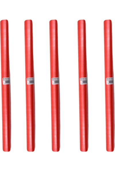 Rubenis Buzlu Rulo Defter Kabı 40X150 cm 5 Adet Kırmızı Rubenis Buzlu Rulo Defter Kabı 40X150 cm 5 Adet Kırmızı