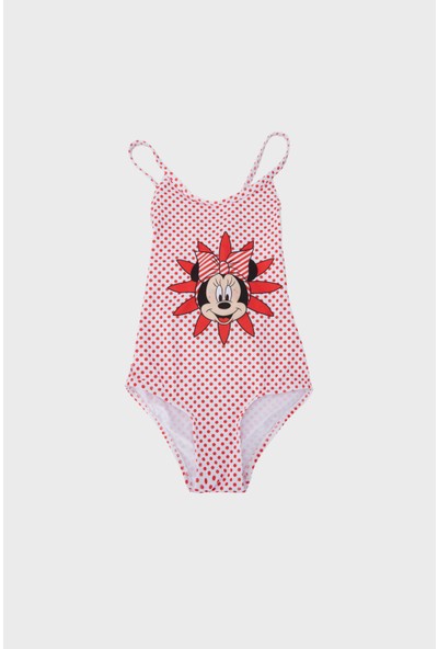 Slipstop Posy Minnie Mouse Desenli Sırt Detaylı Mayo Kız Çocuk Mayo SM21110184 Slipstop Posy Minnie Mouse Desenli Sırt Detaylı Mayo Kız Çocuk Mayo SM21110184