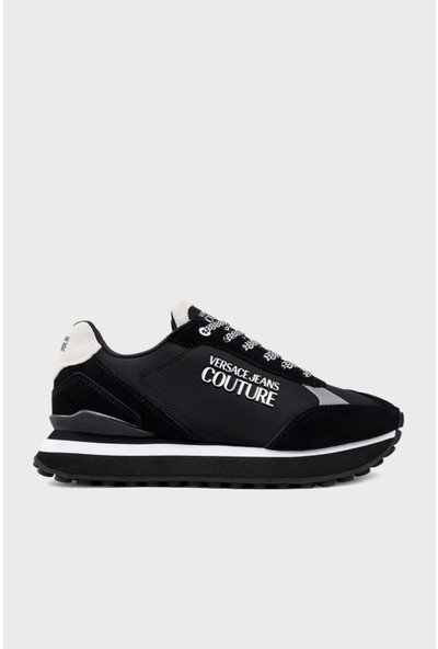 Versacejeans Couture Logolu Hakiki Deri Sneaker Ayakkabı Erkek Ayakkabı 71YA3SE2 ZP043 899