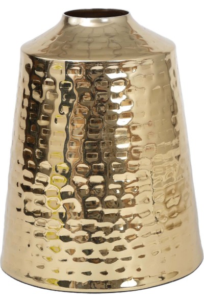 Karaca Home Moroccan Vazo Gold 23 x 23 x 28,5 cm Karaca Home Moroccan Vazo Gold 23 x 23 x 28,5 cm