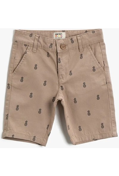 Koton Kids Koton Desenli Şort Pamuklu