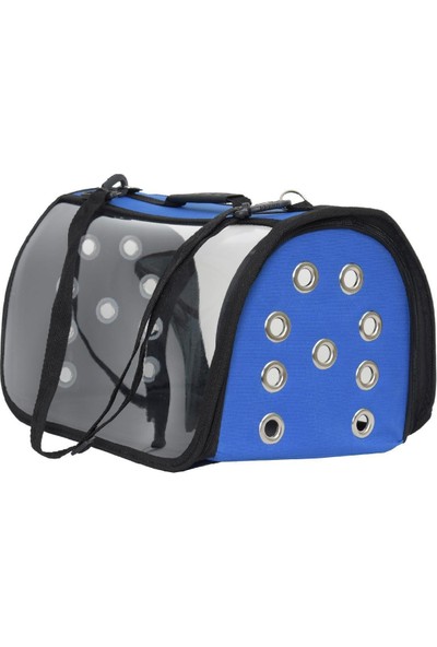 Royalist Şeffaf Mavi Kedi ve Köpek Taşıma Çantası