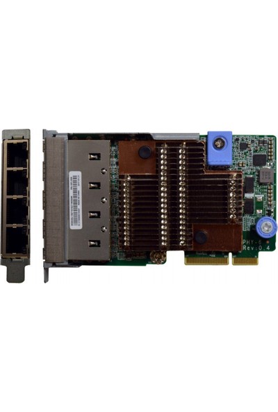 Lenovo 7ZT7A00545 Thinksystem 1 GB 4 Port Ethernet Kartı Lenovo 7ZT7A00545 Thinksystem 1 GB 4 Port Ethernet Kartı