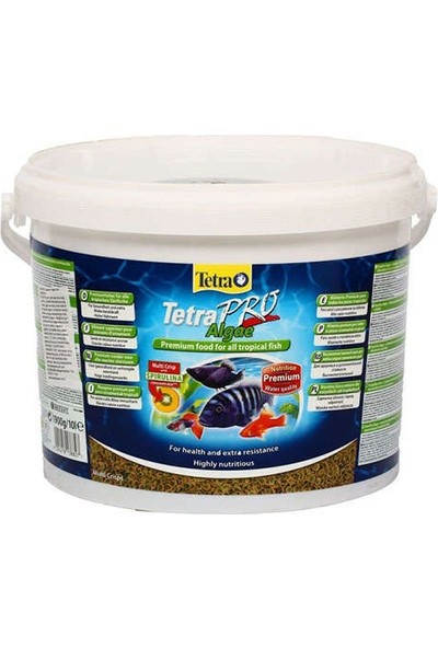 Tetra Pro Algae 250GR Kovadan Bölme Balık Yemi Tetra Pro Algae 250GR Kovadan Bölme Balık Yemi