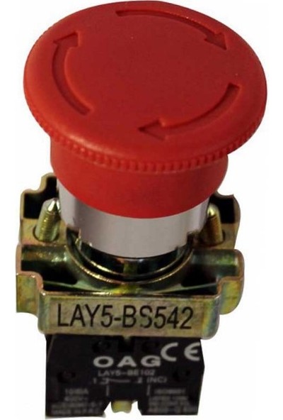 Oag Acil Stop Butonu LAY5-BS542 Oag Acil Stop Butonu LAY5-BS542