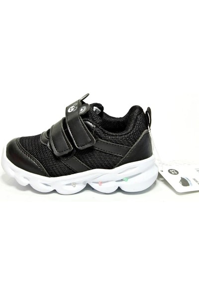 Cool Caty Ortapedik Işıklı Siyah Bebe Spor Ayakkabı Cool Caty Ortapedik Işıklı Siyah Bebe Spor Ayakkabı