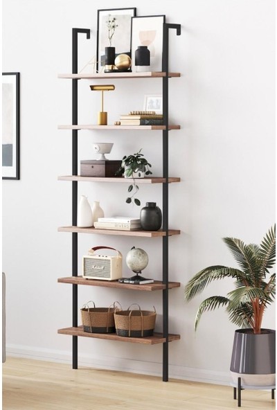 Digital Group Ahşap Dekoratif Tasarım 6 Katlı Duvar Rafı Digital Group Ahşap Dekoratif Tasarım 6 Katlı Duvar Rafı