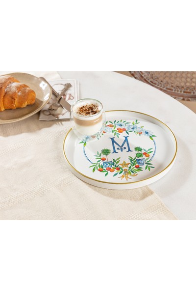 Madame Coco Rimini Yuvarlak Sunum Tepsisi Madame Coco Rimini Yuvarlak Sunum Tepsisi