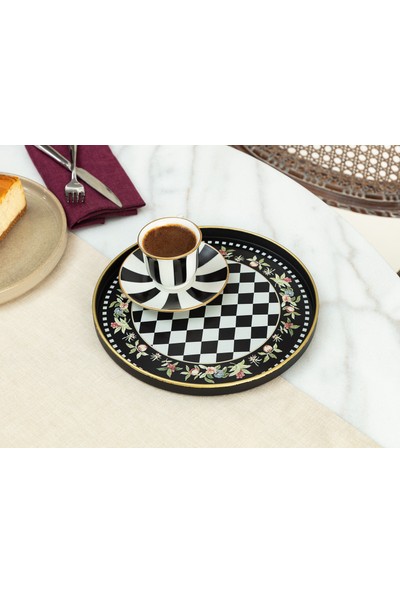 Madame Coco Livorno Yuvarlak Sunum Tepsisi