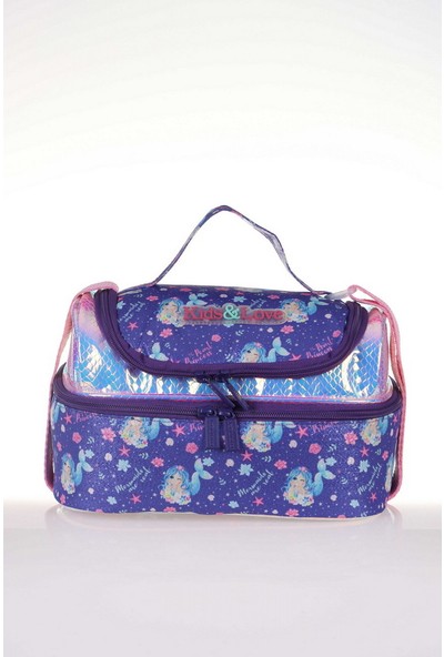 Kaukko Kids & Love Mermaid Aynalı Simli Beslenme Çantası 24X15X15 (L7064) Kaukko Kids & Love Mermaid Aynalı Simli Beslenme Çantası 24X15X15 (L7064)