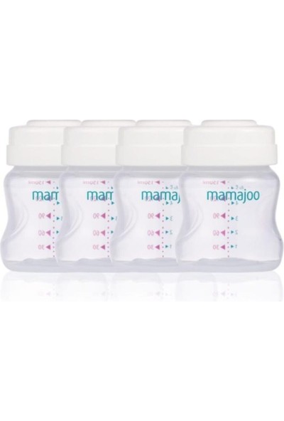 Mamajoo Silver Anne Sütü Saklama Kapları 4X150 ml Mamajoo Silver Anne Sütü Saklama Kapları 4X150 ml