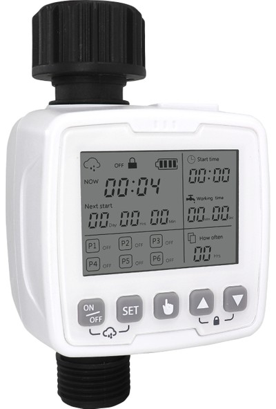 KKmoon Hortumlar Için Bahçe Su Zamanlayıcısı Programlanabilir (Yurt Dışından) KKmoon Hortumlar Için Bahçe Su Zamanlayıcısı Programlanabilir (Yurt Dışından)