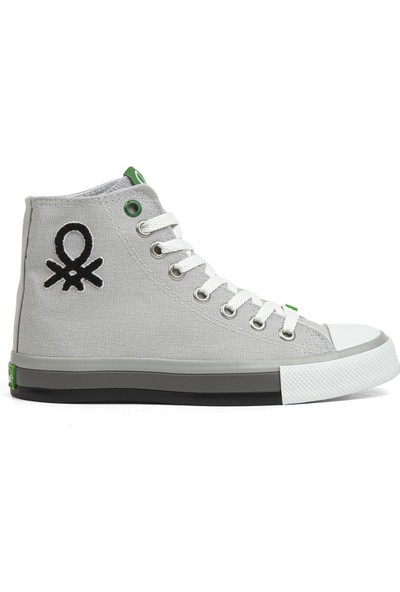 Benetton | BN-30189 - 3374 Gri - Kadın Spor Ayakkabı