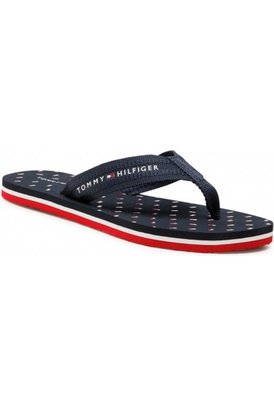 Kadın Tommy Hilfiger Th Mini Flags Beach Sandal Parmak Arası Kadın Terlik FW0FW05663 Kadın Tommy Hilfiger Th Mini Flags Beach Sandal Parmak Arası Kadın Terlik FW0FW05663
