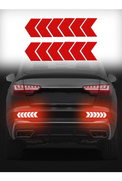 Özkaş Ok Işaretleri Reflektörlü Sticker Oto Aksesuar Özkaş Ok Işaretleri Reflektörlü Sticker Oto Aksesuar