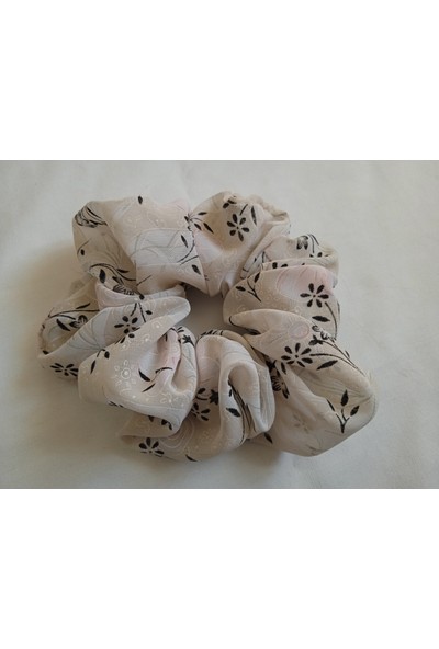 Thulıa Ekru Çiçekli Saç Tokası (Overstock) white