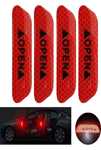 Özkaş Kapı Ikaz Reflektörlü Sticker Oto Aksesuar Oto Sticker Özkaş Kapı Ikaz Reflektörlü Sticker Oto Aksesuar Oto Sticker