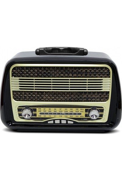 MD-1902BT Fm Bluetooth Hoparlör - Siyah