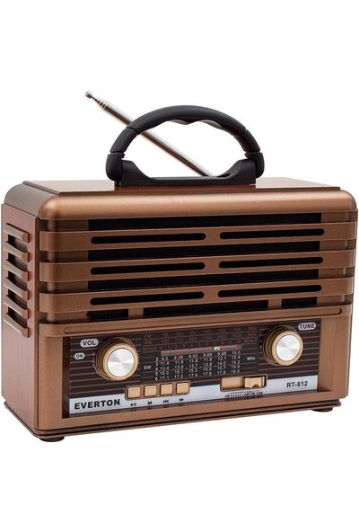 RT-812 Usb-Sd-Fm Nostaljik Radyo Müzik Kutusu RT-812 Usb-Sd-Fm Nostaljik Radyo Müzik Kutusu