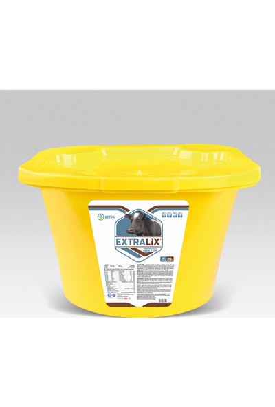 Betra Extralıx 20 Kg - Yalama Kovası - Sığır Koyun Keçi - Extra Mineral İçerikli Melaslı Yalama Kovası Betra Extralıx 20 Kg - Yalama Kovası - Sığır Koyun Keçi - Extra Mineral İçerikli Melaslı Yalama Kovası