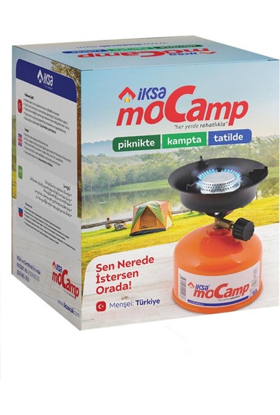 Iksa Mocamp Portatif Çakmak Gazlı Kullanım Pratik Kamp Ocağı Yeni Model Yeni Renkler Iksa Mocamp Portatif Çakmak Gazlı Kullanım Pratik Kamp Ocağı Yeni Model Yeni Renkler