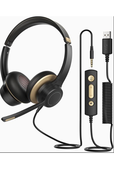 Charge Mikrofonlu USB Kulaklık